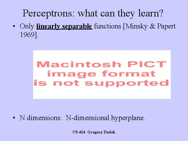 Todays Lecture Neural networks Training Backpropagation of error
