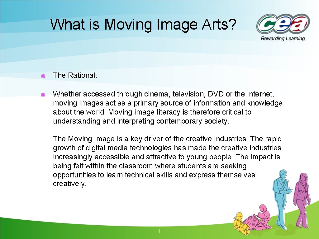 What is Moving Image Arts The Rational Whether