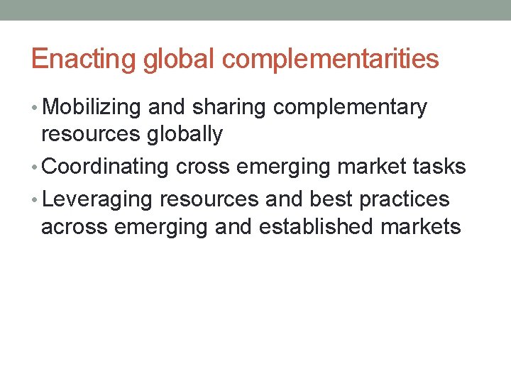 STRATEGIC AGILITY Levendary Cafe Todays class Little bit