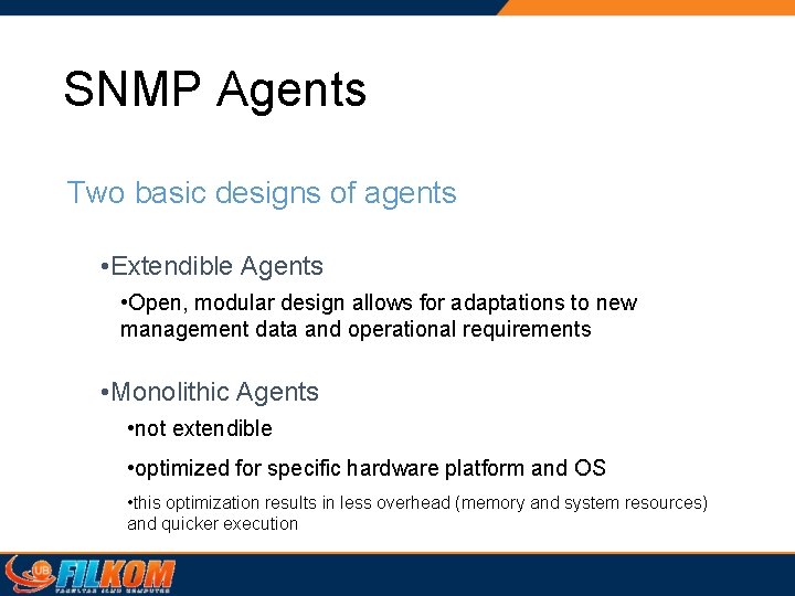 Monitoring Simple Network Management Protocol SNMP What is