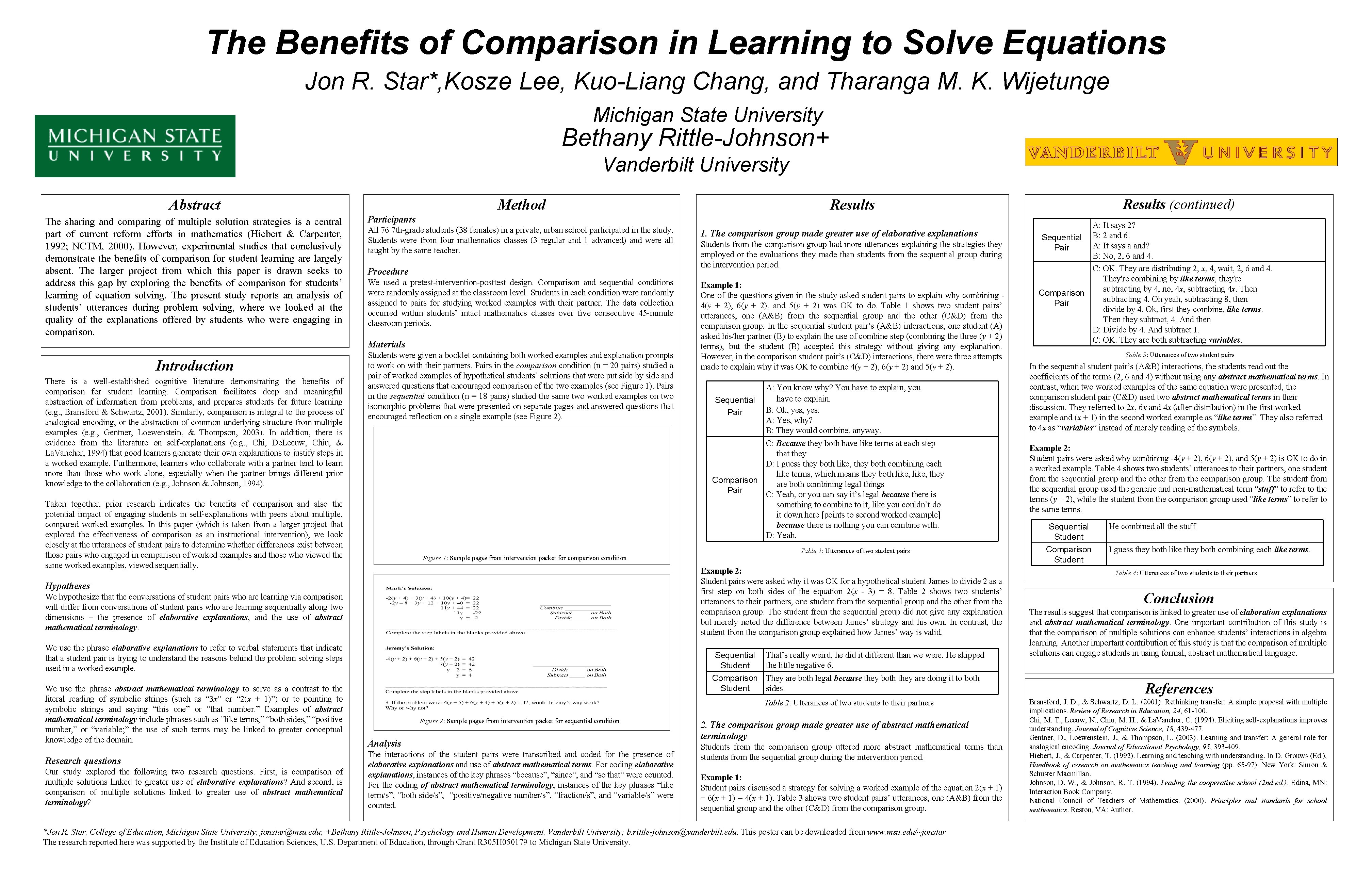 The Benefits of Comparison in Learning to Solve