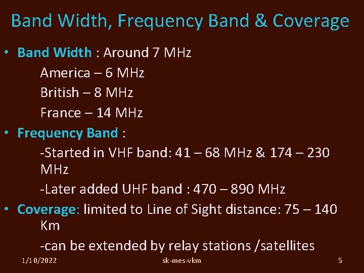 COMMUNICATION SYSTEMS II as per the syllabus of