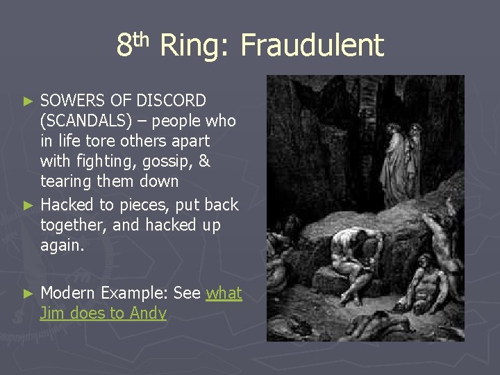 Dantes Inferno Layers of Hell Introduction Dark Wood