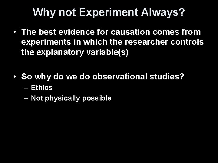 Lesson 4 3 Establishing Causation Knowledge Objectives Identify
