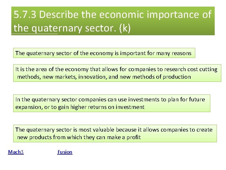 World Geography 5 7 The Economic Importance of