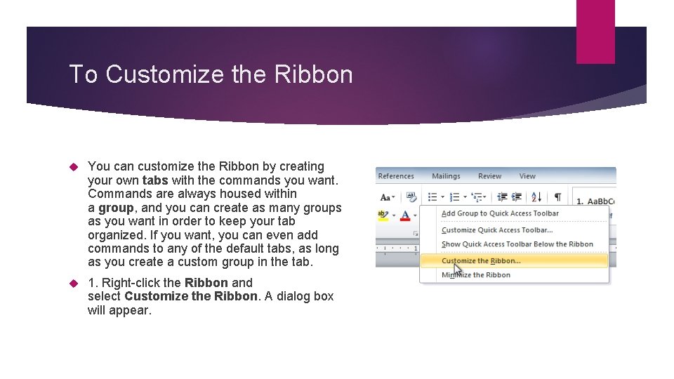 Microsoft Word GETTING STARTED WITH MICROSOFT WORD Introduction