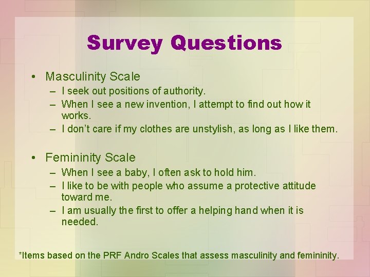 Masculinity Levels and the Extreme Male Brain in