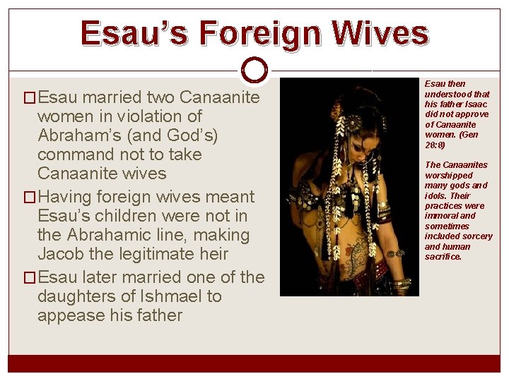 Objective Seeing that God still blesses people even