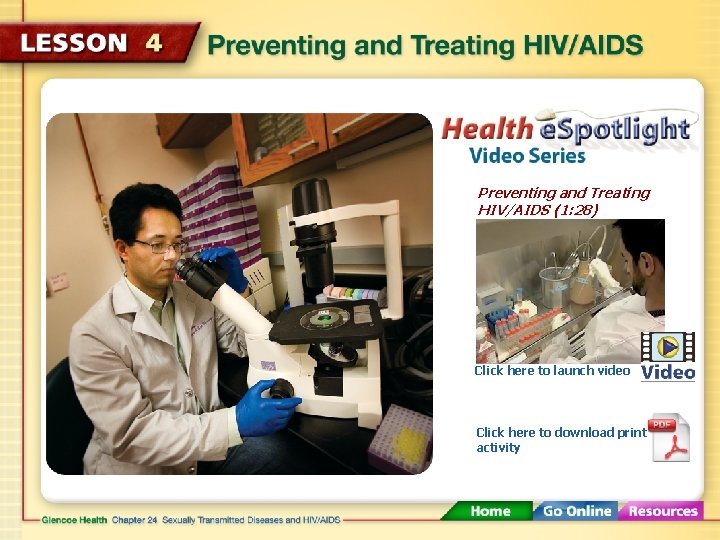 Preventing and Treating HIVAIDS 1 28 Click here