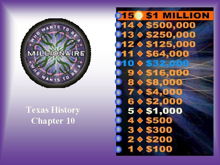 Texas History Chapter 10 1 Whose daughter did