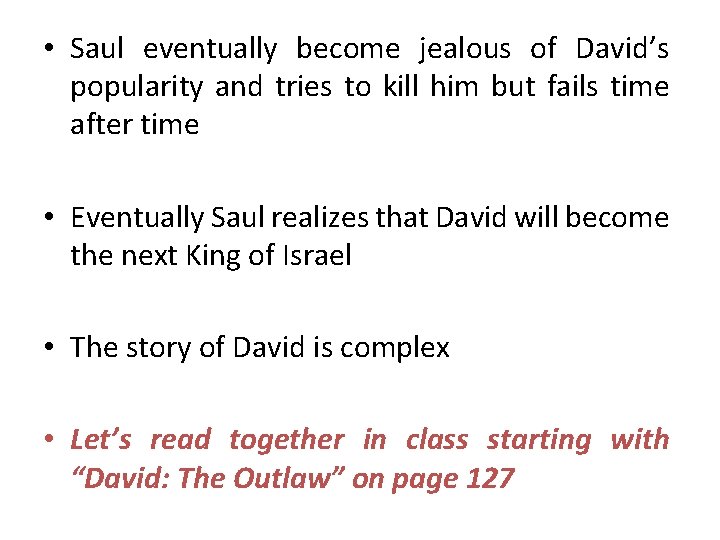 The Kings Becoming a Nation Inclass review timeline