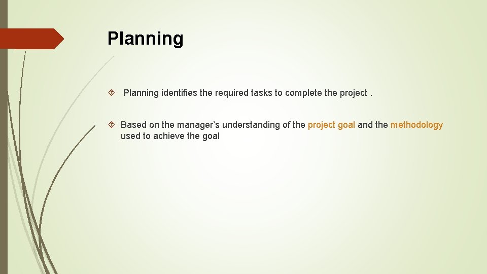 Software Project Management Lecture 2 Project management functions