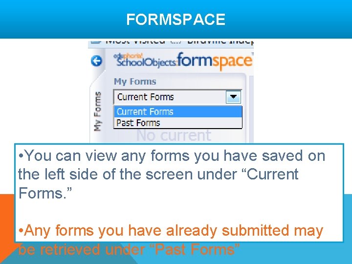 INTRODUCING FORMSPACE Formspace is now open to all
