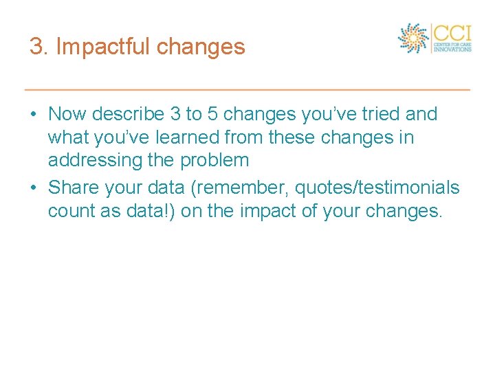 The Basics for your presentation Each team will