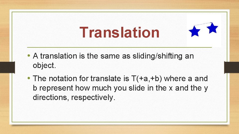 Transformation by Tram Phung th 5 Grade Geometry