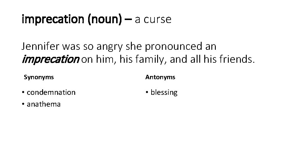 ACT Power Plus Vocabulary Lesson Five fop noun