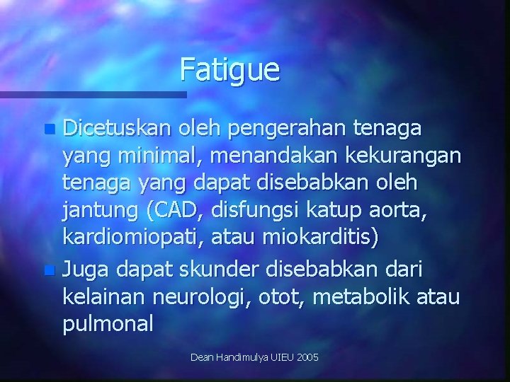 Tanda Gejala Penyakit Kardiovaskuler Oleh Dr Dean Handimulya