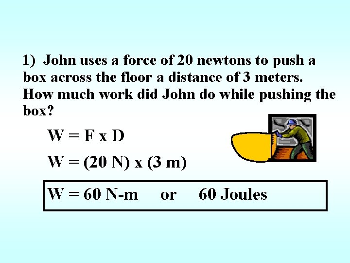 Date 1112007 Aim What is work Homework ABS