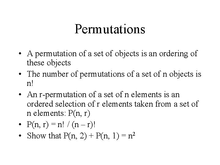 Discrete Mathematics Lecture 6 Alexander Bukharovich New York