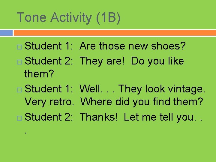 TONE IN NONFICTION WRITING Tone in Music After