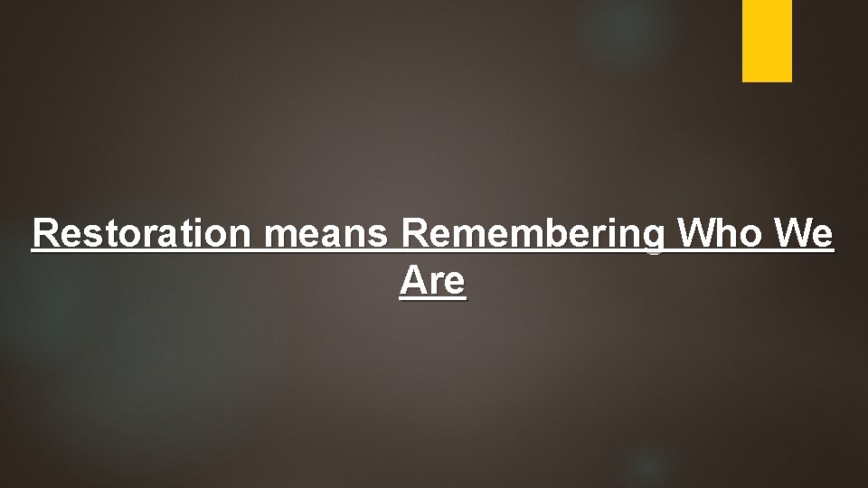 JUDE 3 4 Reformation the Restoration What happened