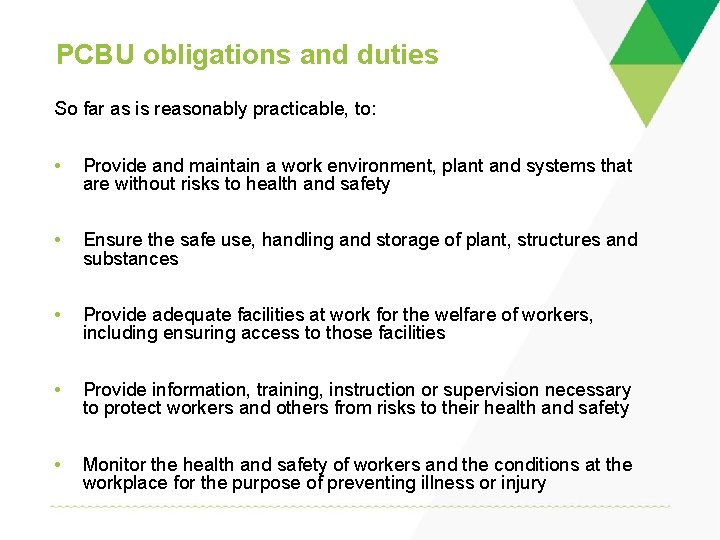 Health and safety Everyones business Jill Bond Ministry