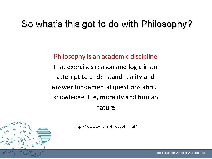 Becoming a good thinker So whats this got