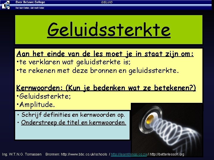 10 1 2022 GELUID Geluidssterkte Aan het einde