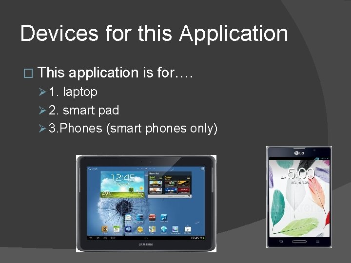 About New Application By Steve and Dray World