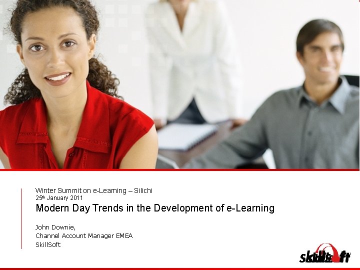 Winter Summit on eLearning Silichi 25 th January