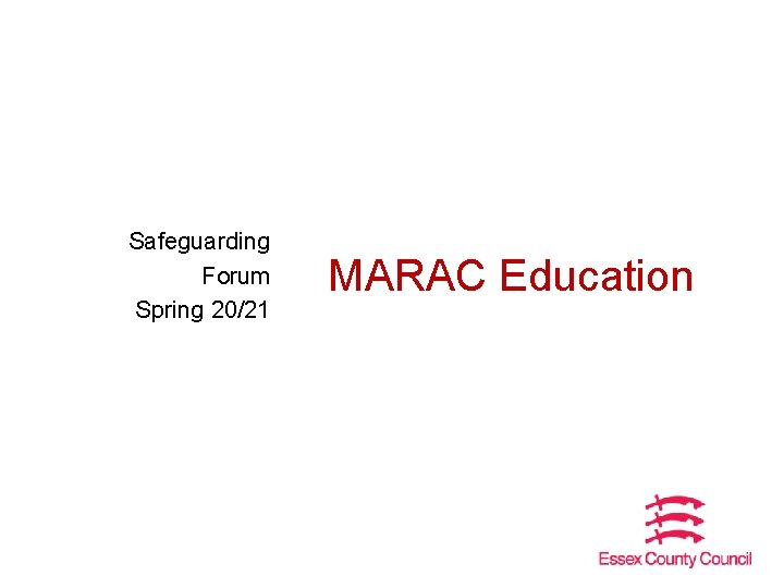 Safeguarding Forums for Schools Spring 2021 Jo Barclay