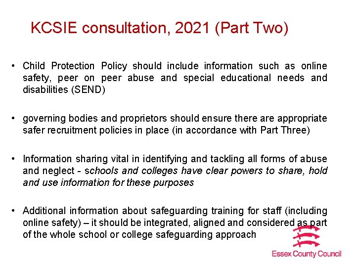 Safeguarding Forums for Schools Spring 2021 Jo Barclay
