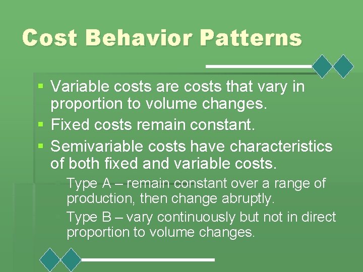 Chapter 4 Accounting for Factory Overhead Learning Objectives