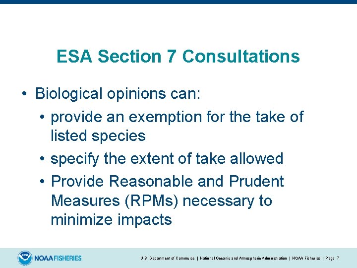 NOAA Authorities and Responsibilities for Proposed Diablo Canyon