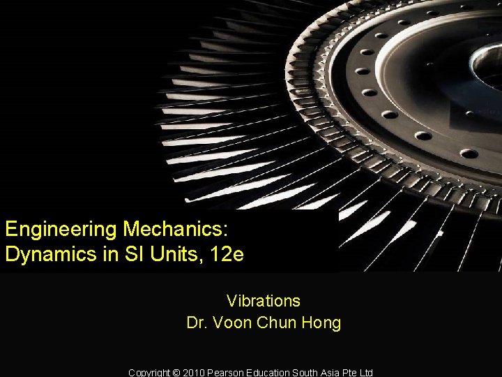 Engineering Mechanics Dynamics in SI Units 12 e