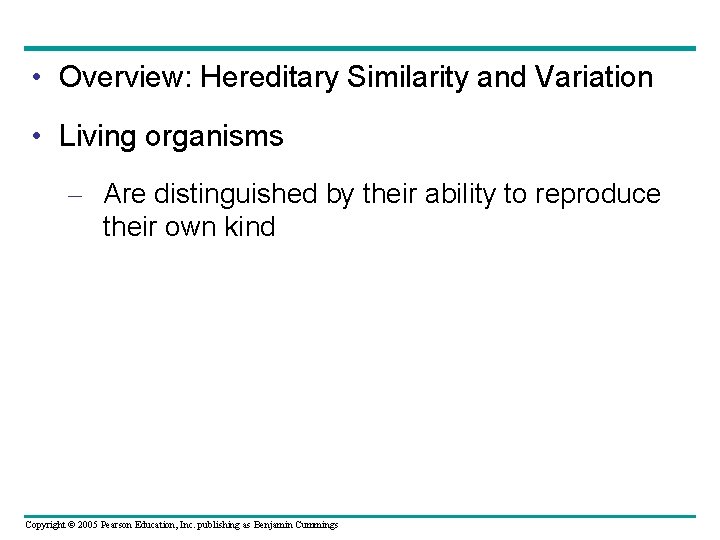 Chapter 13 Meiosis and Sexual Life Cycles Copyright