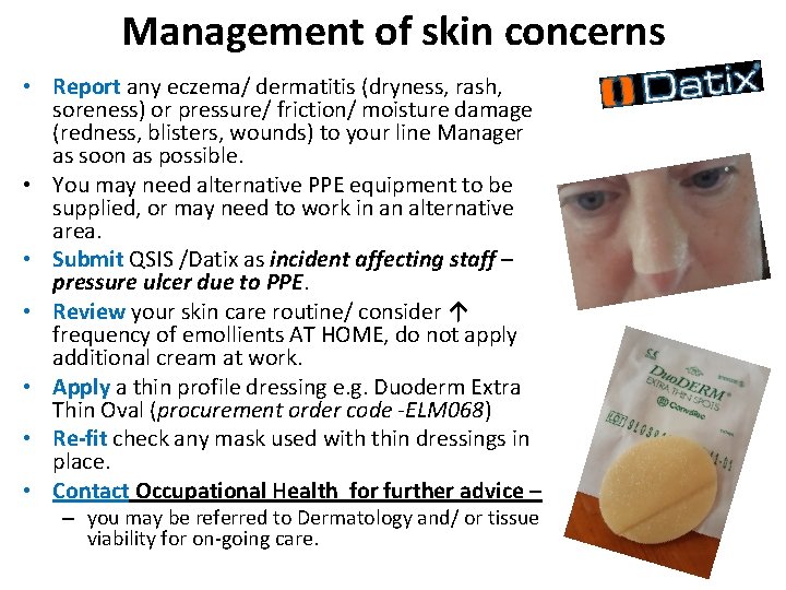 Skin Protection under PPE Tissue Viability Dermatology and