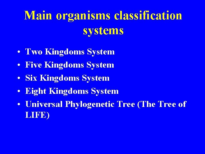 BIODIVERSITY I BIOL 1051 TAXONOMY Professor Marc C