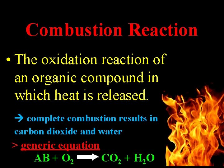 Types of Chemical Reactions There are hundreds of