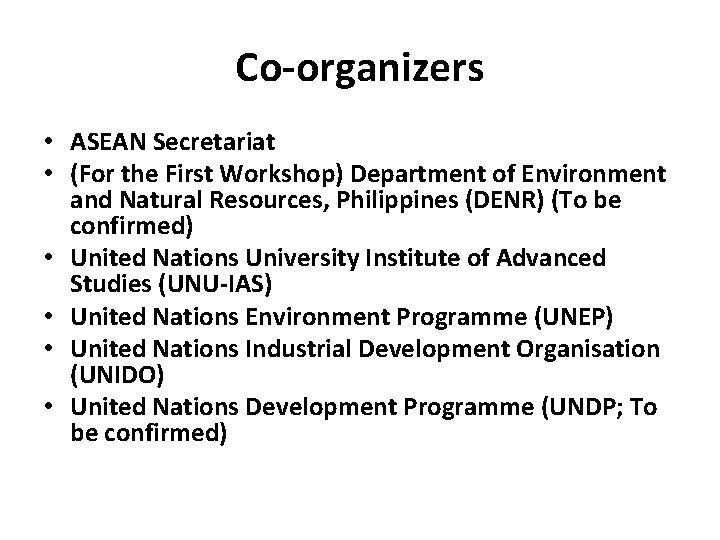 5 th ASEANPlusThree Leadership Programme on Sustainable Production