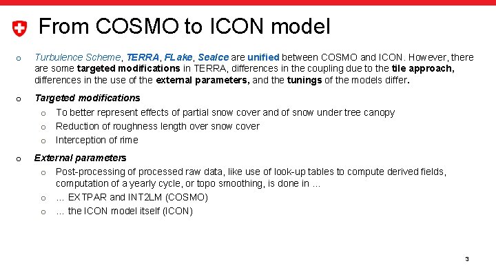 Soil and surface activities WG 3 b Status