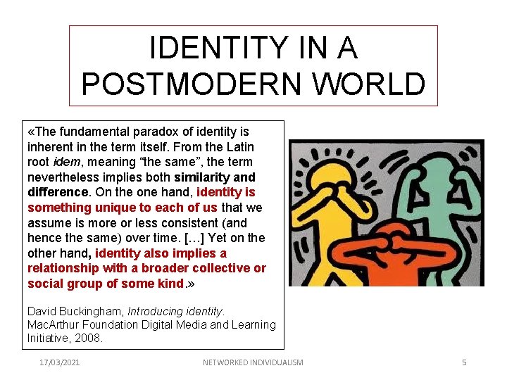 NETWORKED INDIVIDUALISM Dott ssa Francesca Moretti moretti ...