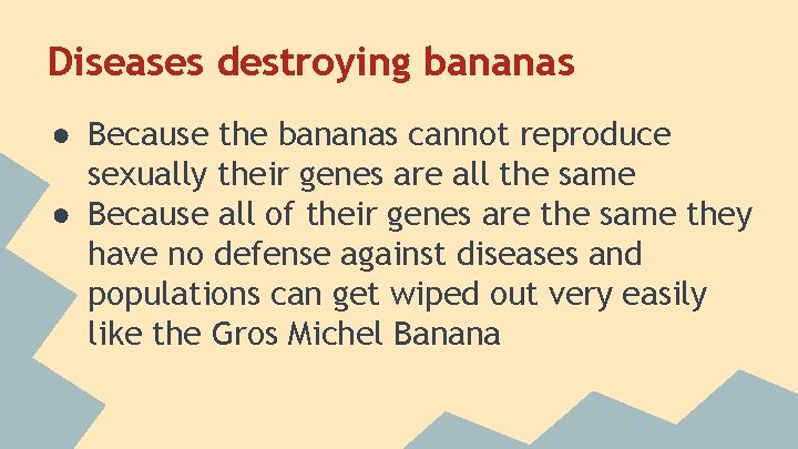 The Issue Behind Bananas By Matt H and