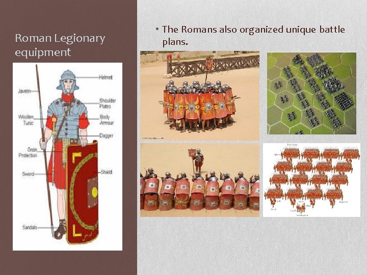 ROME S MILITARY AS THE EMPIRE GREW Part