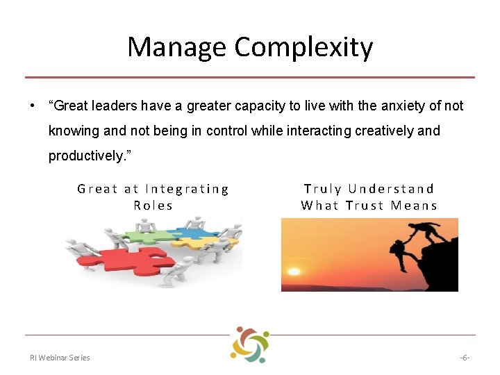 Great Teams Exercise Its was all about trust