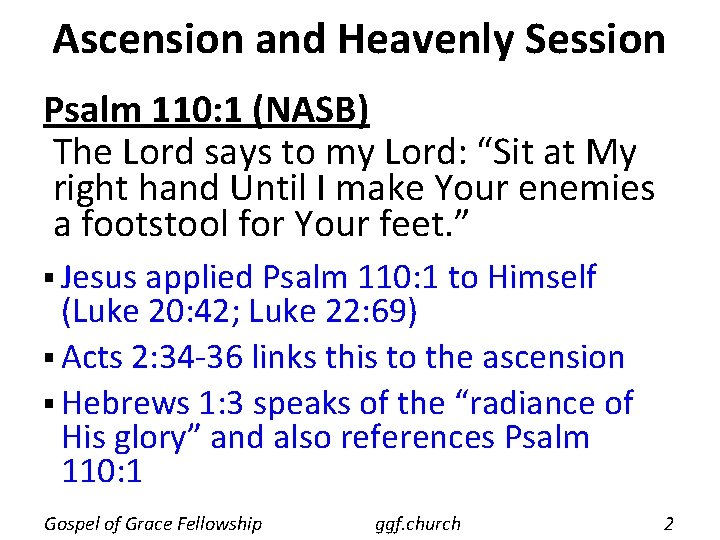 Ephesians 1 20 21 The Rule of the