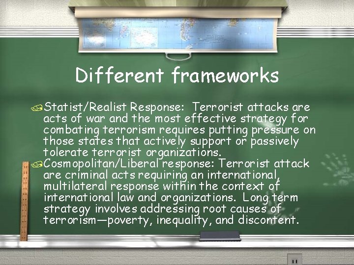 International Terrorism What is it and how do