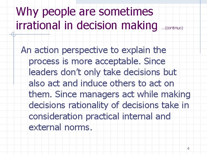 Section 2 Understanding Decision Making The Irrationality of