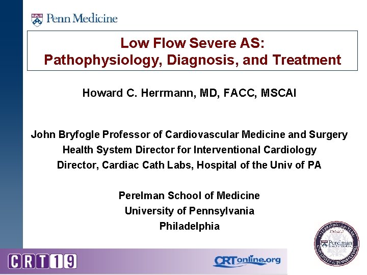 Low Flow Severe AS Pathophysiology Diagnosis and Treatment