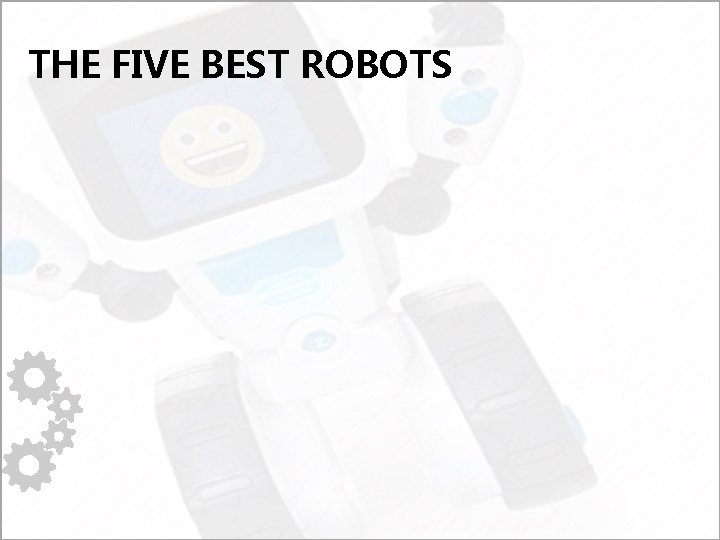 INTRO TO ROBOTICS ITS YOUR FUTURE ROBOTICS INTRODUCTION